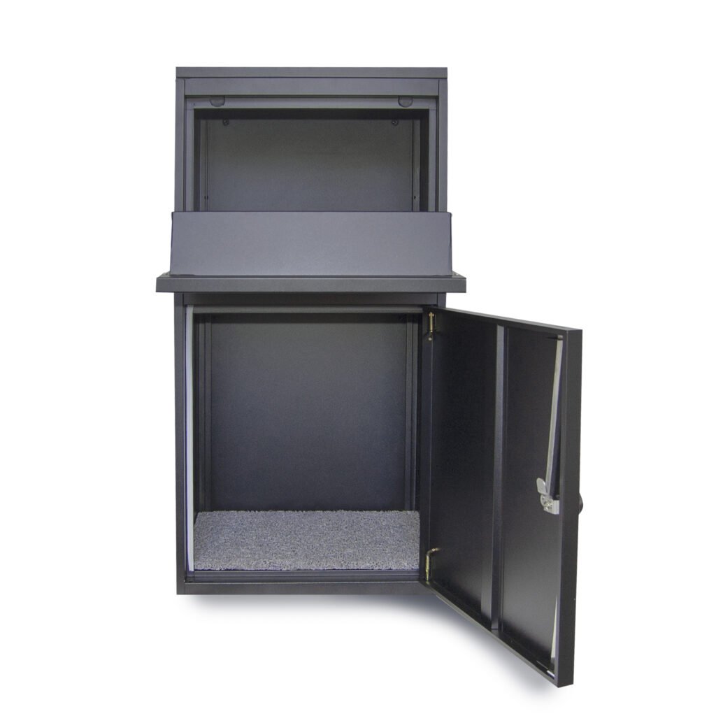 Large Built-In or Standalone Parcel Drop Box with Front or Rear Access ...