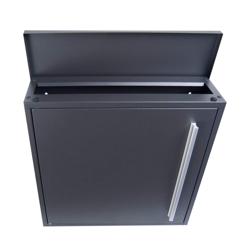 Modern Wall Mounted Letterbox - Anthracite - ILP