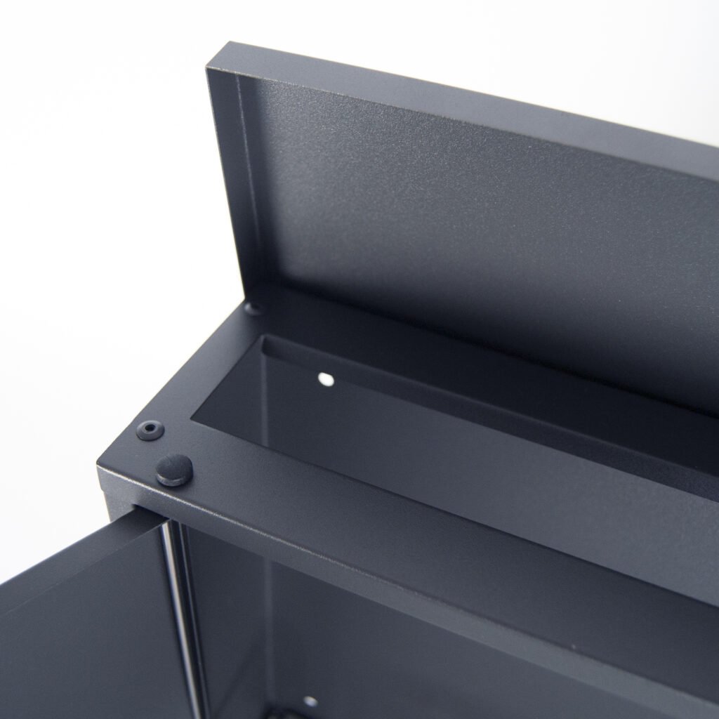 Modern Wall Mounted Letterbox - Anthracite - ILP