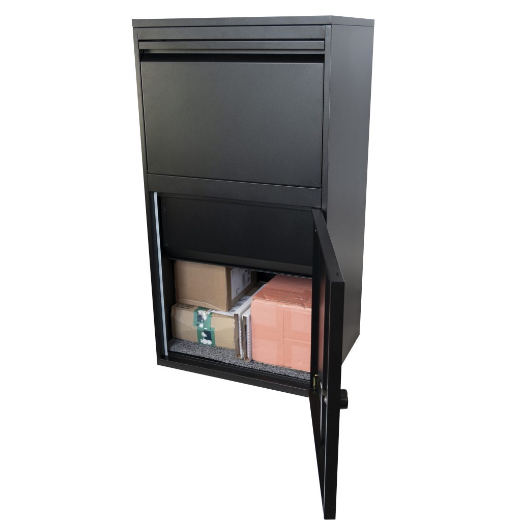 Manhattan Extra Large Parcel Drop Box - Black