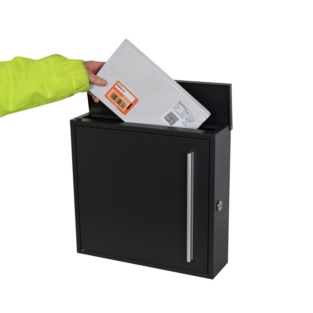 Modern Wall Mounted Letterbox - Anthracite - ILP