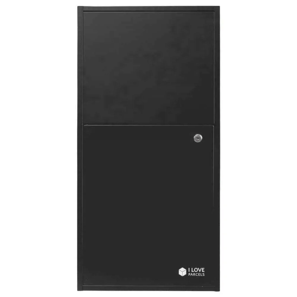 Chelsea II Parcel Post Box for Gate -Black