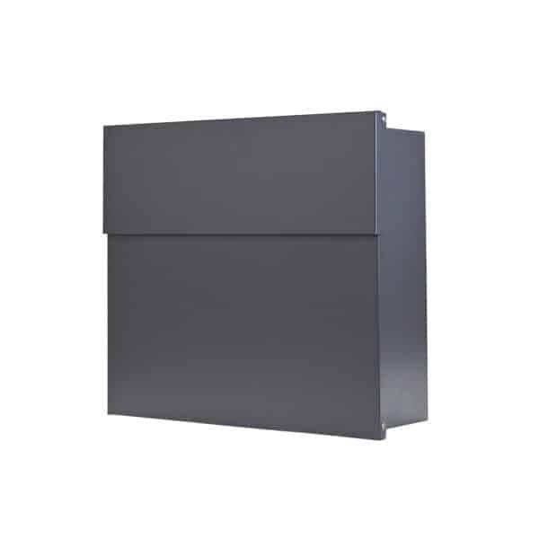 Modern Wall Mounted Letterbox - Anthracite Grey