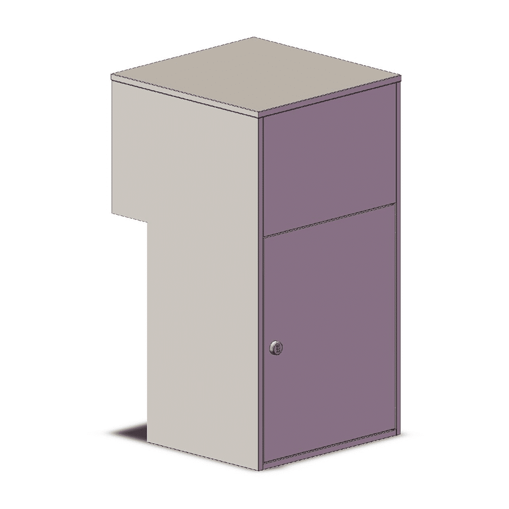 High Capacity Lockable Parcel Box, Suitable for Gate, Fence & Through ...