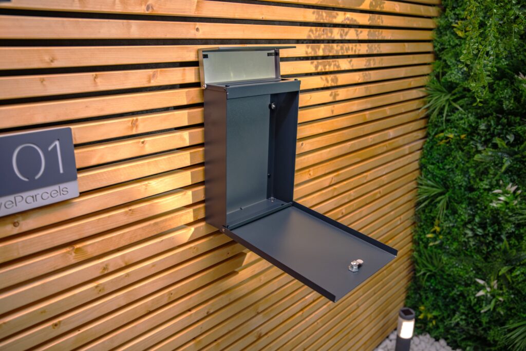 Modern Wall Mounted Letterbox - Anthracite