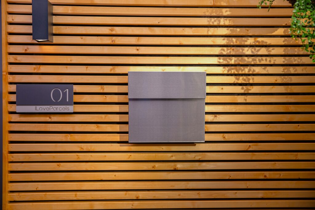 Modern Wall Mounted Letterbox - Marine Grade Stainless Steel