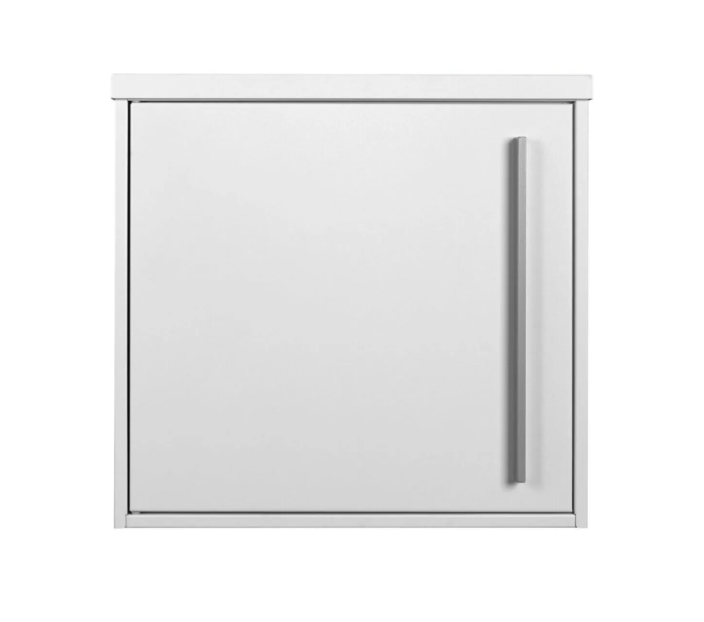 Modern Wall Mounted Letterbox - White
