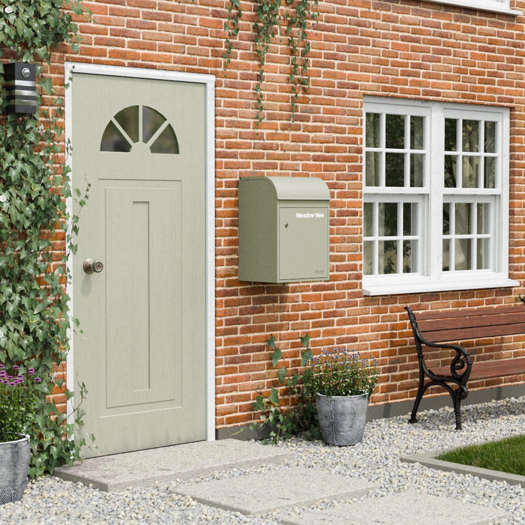 Pebble Grey Parcel & Letterboxes | Elegant Neutral Finish