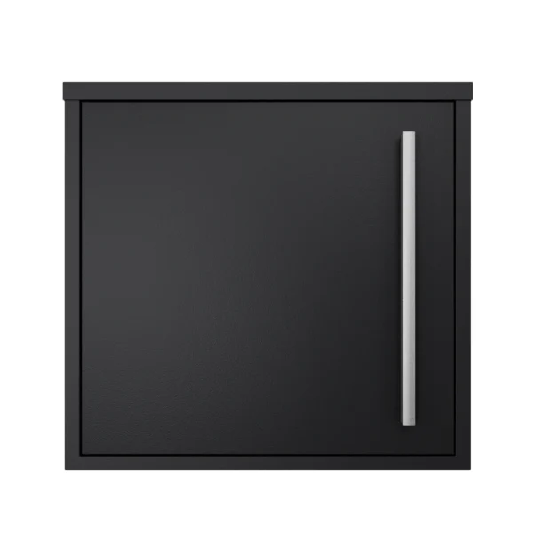 Personalised Modern Wall Mounted Letterbox - Black - ILP